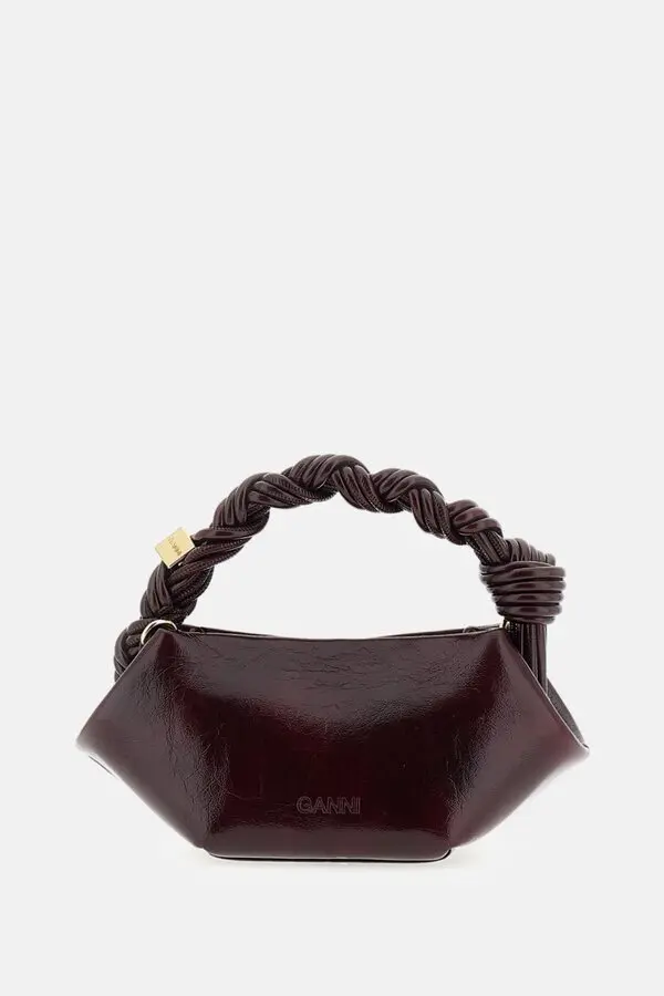 GANNI Mini Bou Deep Shine Handbag