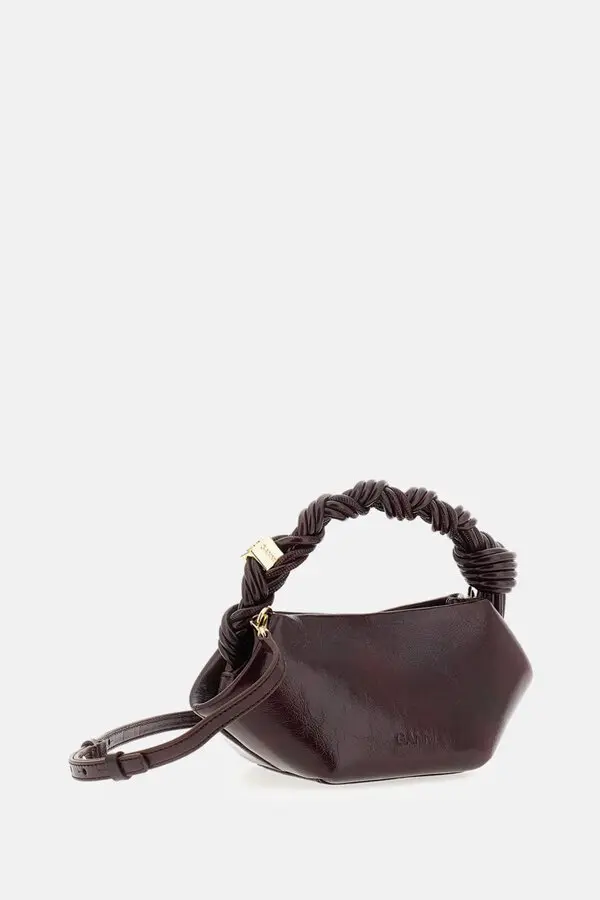 GANNI Mini Bou Deep Shine Handbag