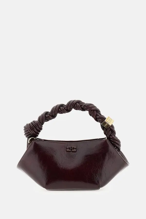 GANNI Mini Bou Deep Shine Handbag