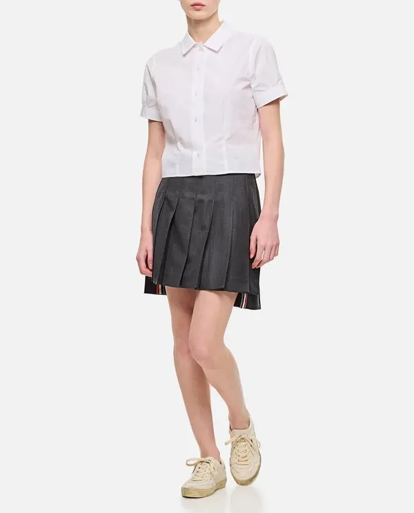 Thom Browne Pleated Mini Skirt