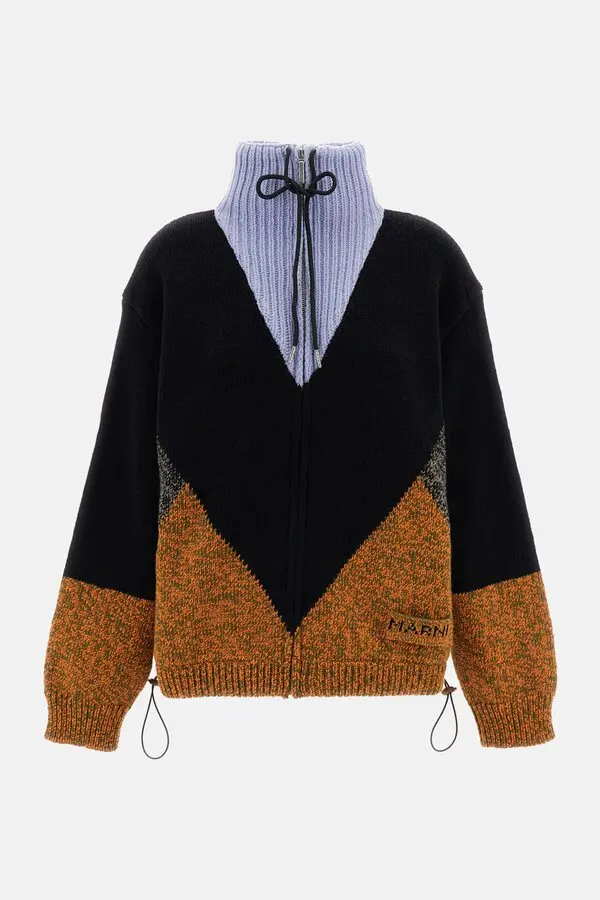 Marni Wool And Cashmere Zip Jacket