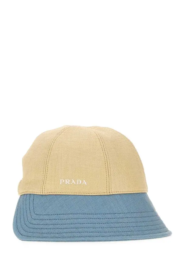 Prada Two-tone Canvas Bucket Hat