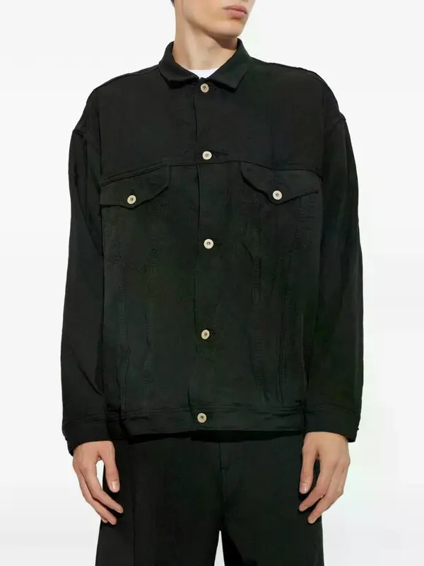 Comme Des Garçons Flap-pocket Denim Jacket