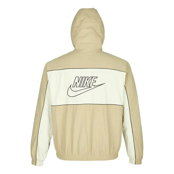 Nike Club Hooded Jacket 'parachute Beige Light Khaki