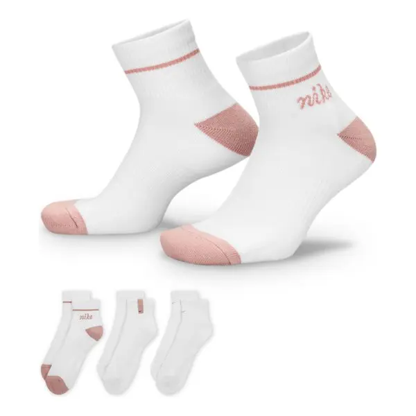 Nike Everyday Plus Cushioned Ankle Socks 'multi-colour - Multi/colour