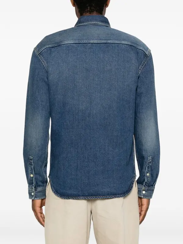 Saint Laurent Denim Cotton Shirt