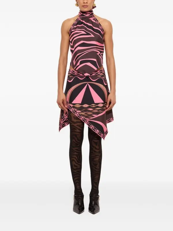 Emilio Pucci Printed Silk Top