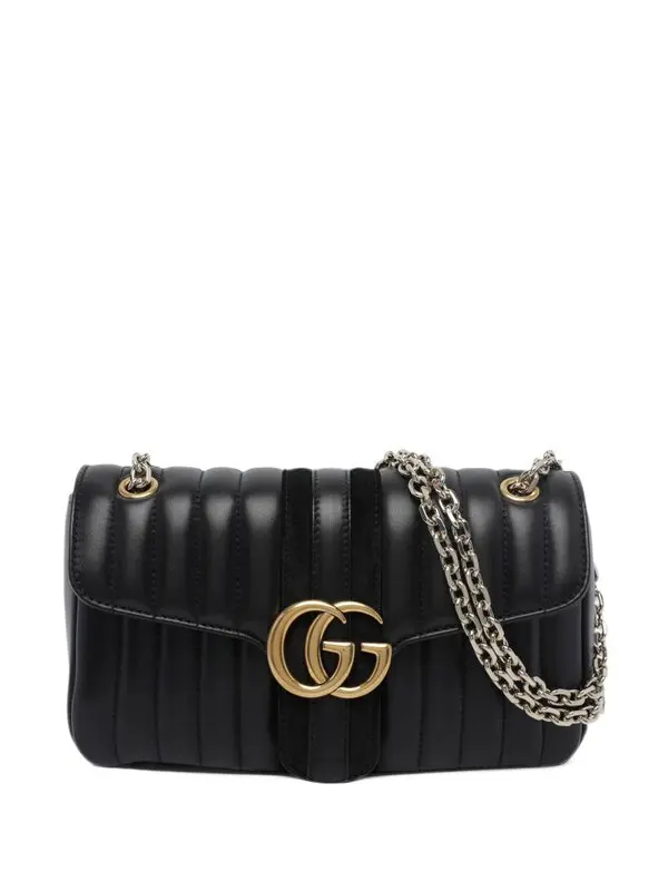 Gucci Gg Mamront Medium Leather Shoulder Bag - Multicolor