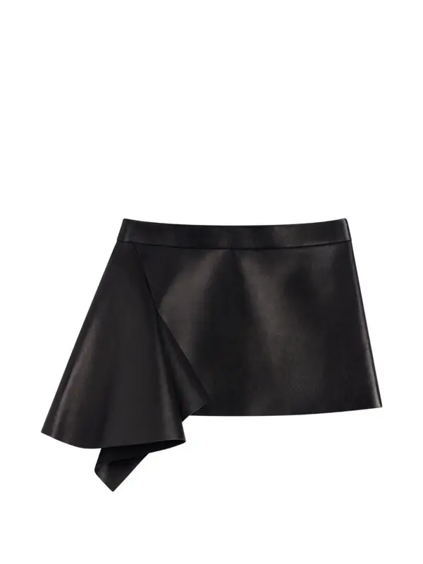Givenchy Leather Mini Skirt