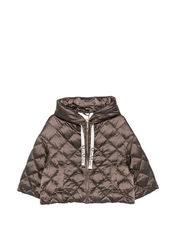 Max Mara Quilted Down Jacket - Multicolor