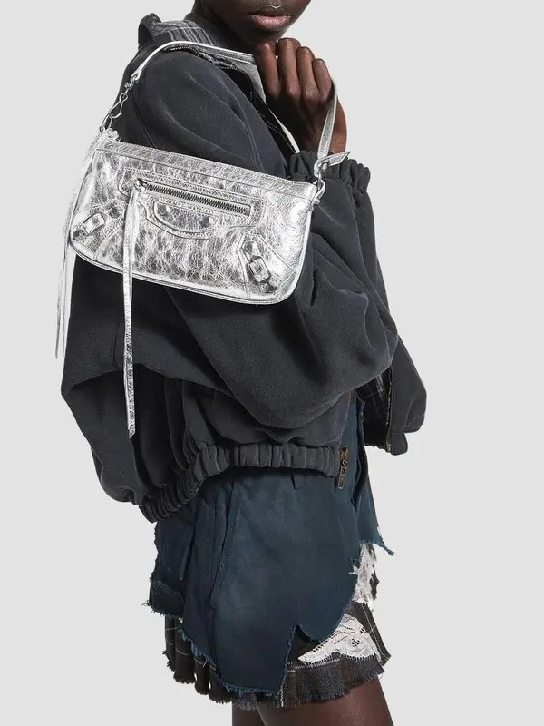 Balenciaga Le City Top Handle Bag On Strap