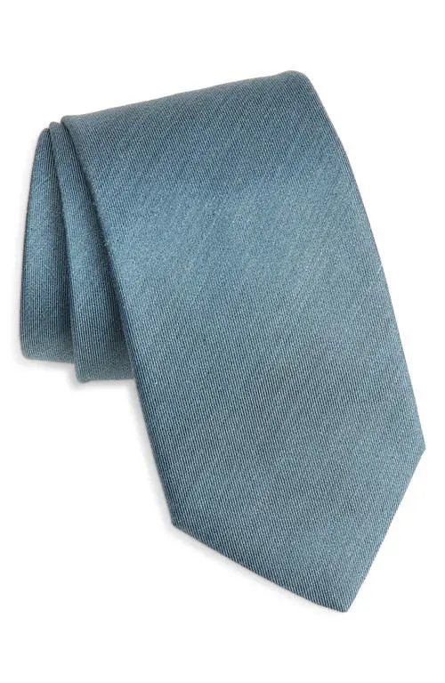 Eton Shantung Silk Tie