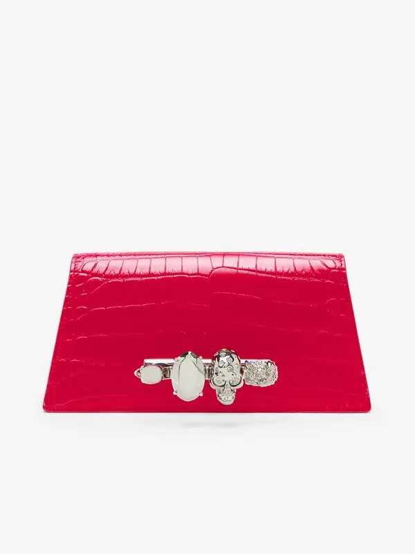 Alexander McQueen Jewelled Micro - Red