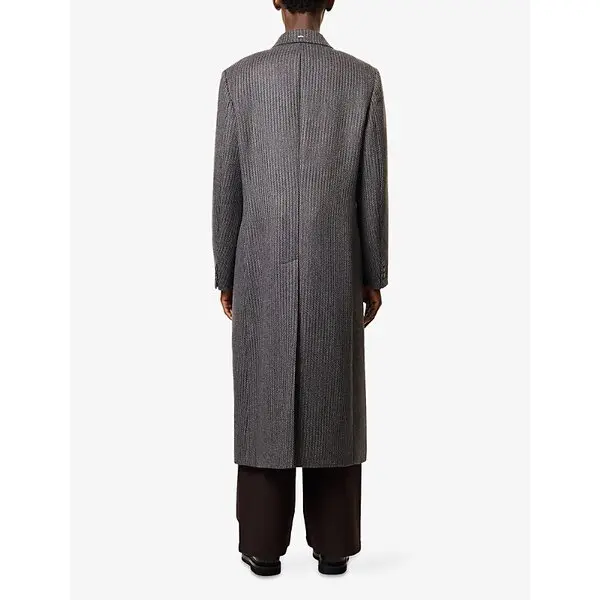 Our Legacy Extended Whale Double-breasted Wool Coat