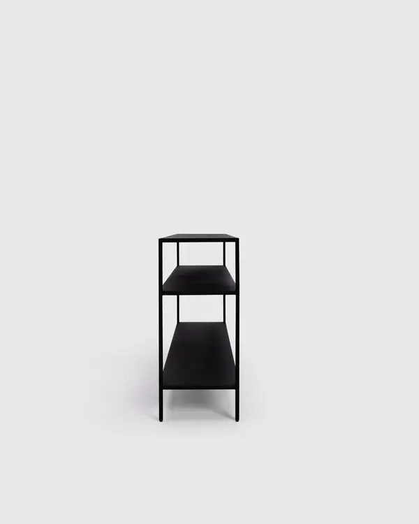 Quince Powder-coated Steel Console Table