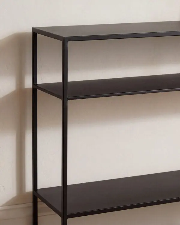 Quince Powder-coated Steel Console Table