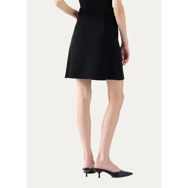 Akris Wool Mini Skirt