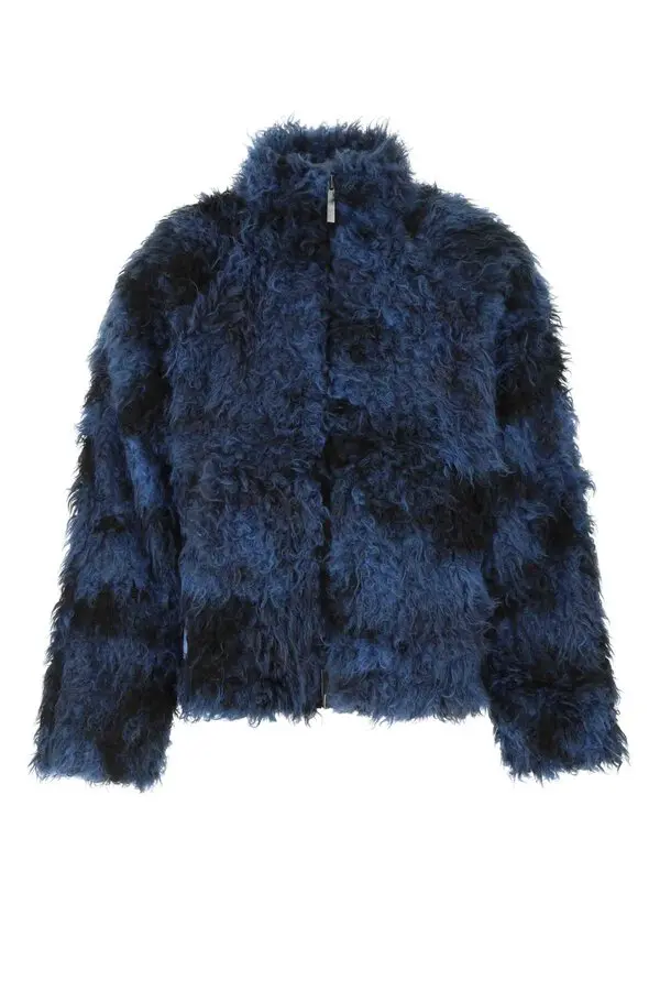 Alexander McQueen Two-tone Eco Fur Jacket For - Multicoloured