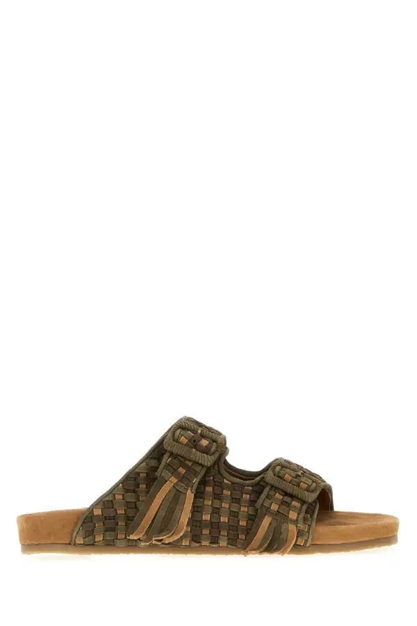 BAZISZT Suede Slippers For - Multicoloured