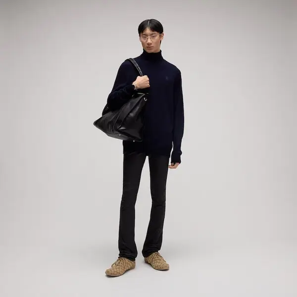 Gucci Coated Stretch Cotton Denim Pants