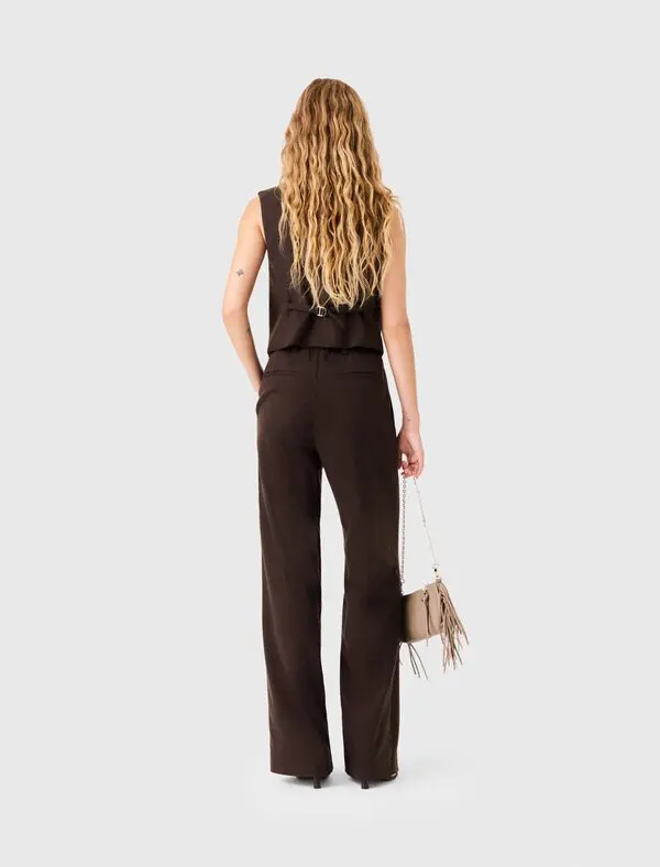 Maje Rhinestone Suit Trousers