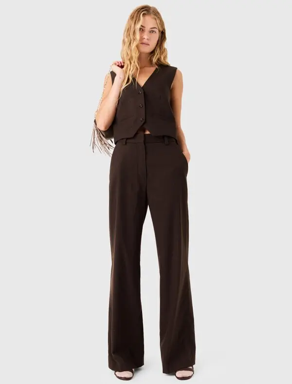 Maje Rhinestone Suit Trousers