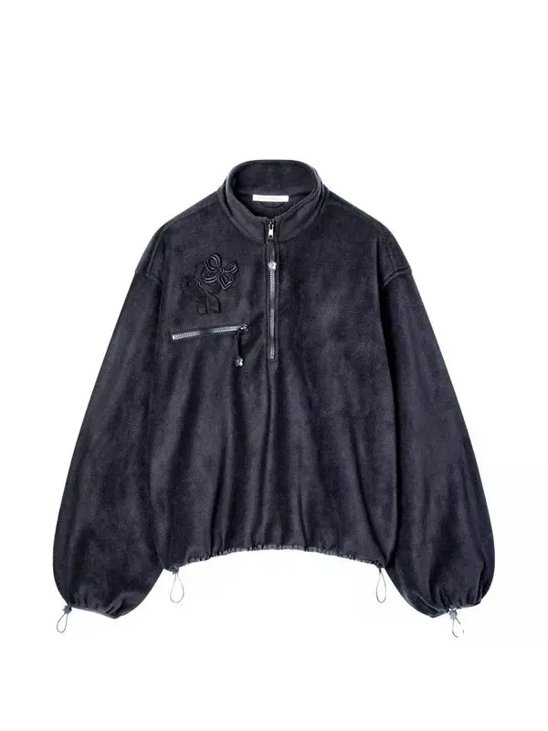 Cecilie Bahnsen Bow-patch Fleece Jacket