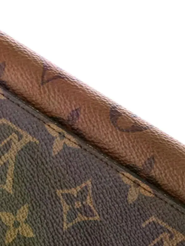 LOUIS VUITTON Emilie Wallet Reverse Monogram Canvas Small Wallets