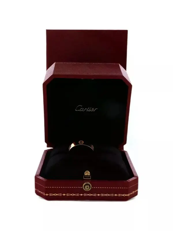Cartier Love Band 18k Yellow Ring - Gold