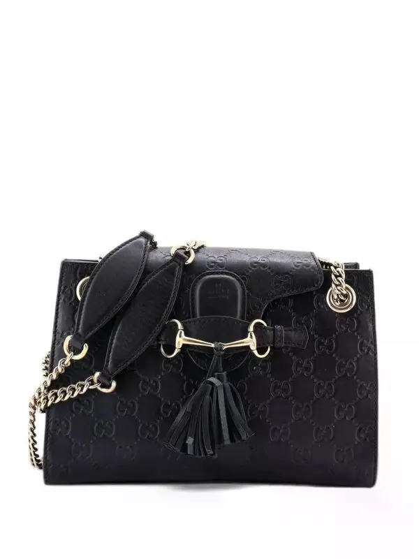 Gucci Emily Chain Flap Guccissima Leather Small Shoulder Bag