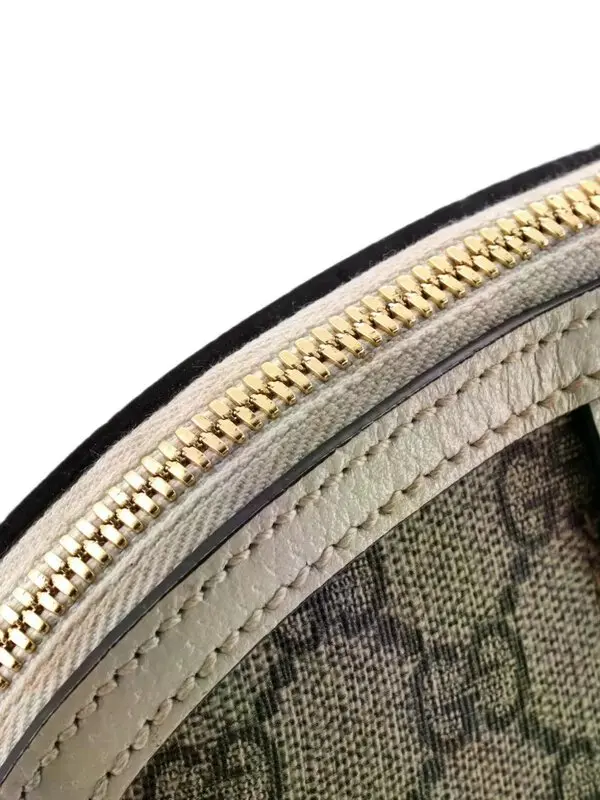 Gucci Ophidia Dome Gg Coated Canvas Small Shoulder Bag