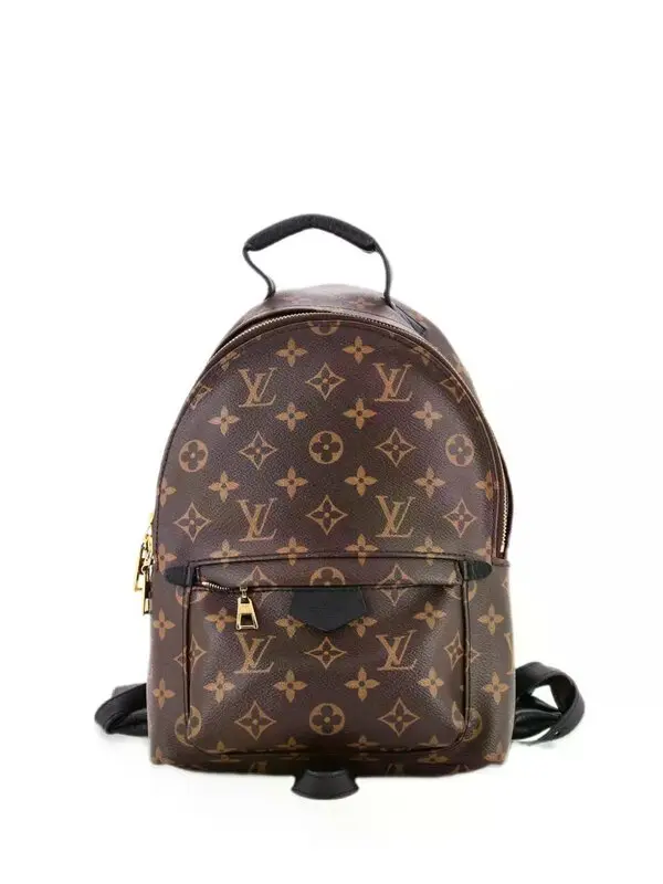 LOUIS VUITTON Palm Springs Monogram Canvas Pm Backpack