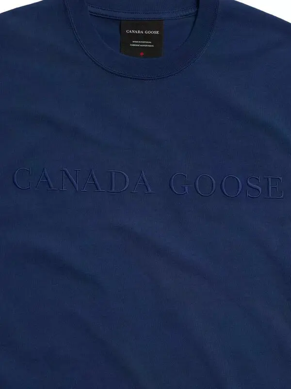 Canada Goose Logo-embroidered T-shirt