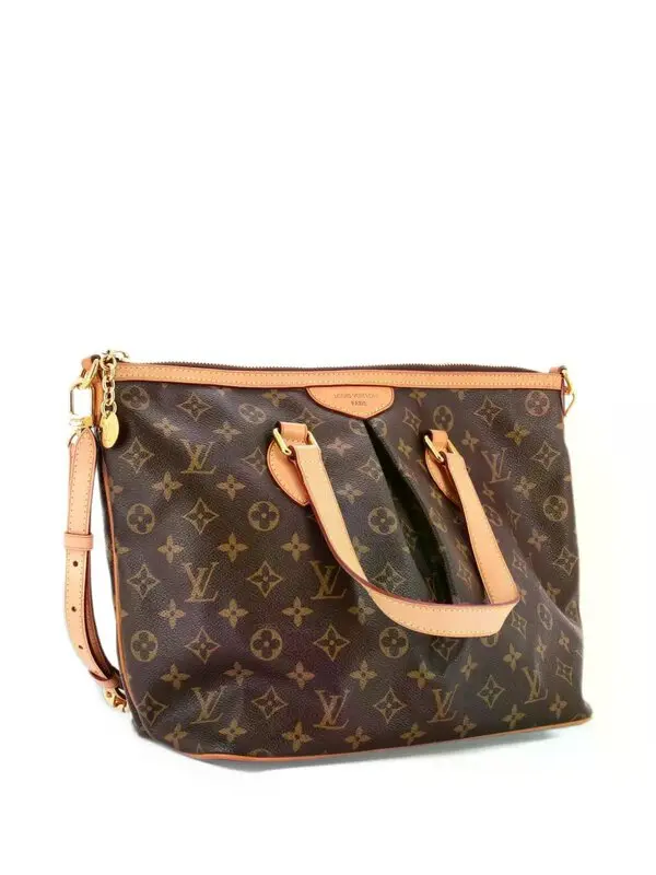 LOUIS VUITTON Palermo Handbag Monogram Canvas Pm Tote Bag - Brown