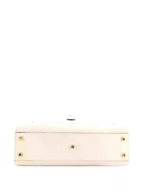 Gucci Jackie 1961 Web Leather Medium Tote Bag