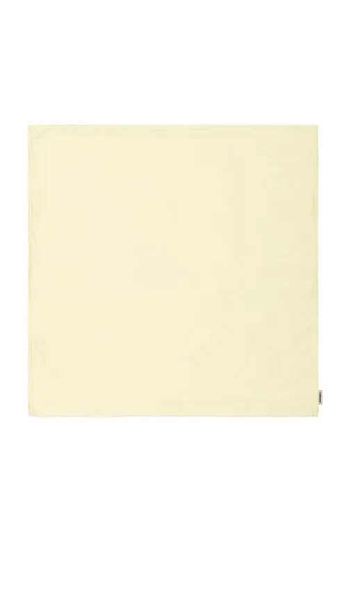 HOMMEY European Pillowcase In Lemon - Custard