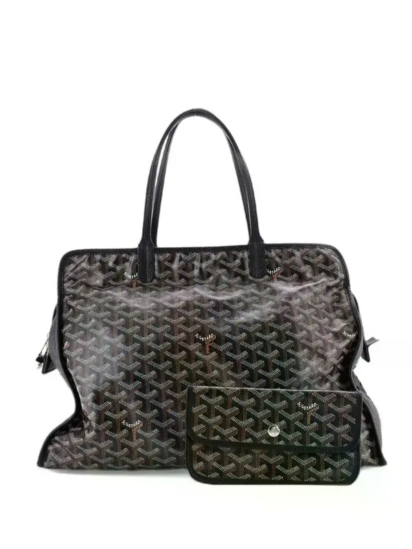 Goyard Hardy Pet Carrier Coated Canvas Pm Tote Bag