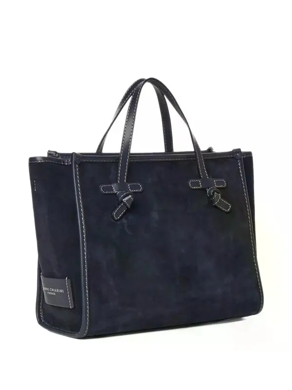 GIANNI CHIARINI Medium Miss Marcella 32 Suede Tote Bag