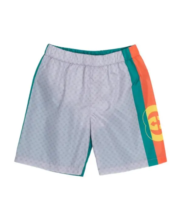 Gucci Monogram Panelled Swim Shorts