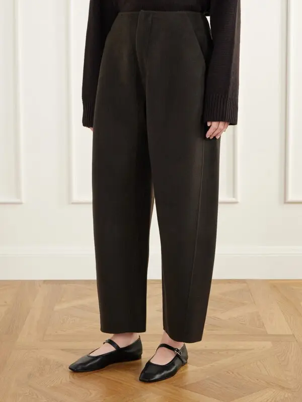 LISA YANG Cashmere Barrel-leg Pants