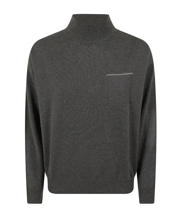 Peserico High-neck Long Sleeved Jumper
