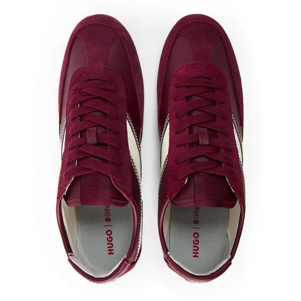 Hugo Boss Color-blocked Retro Running Shoes