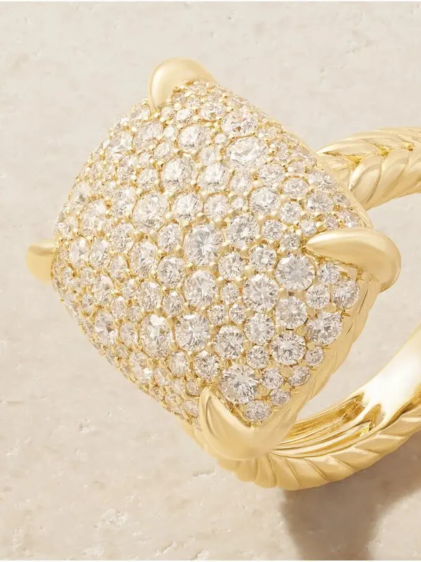David Yurman 18-karat Gold Diamond Ring
