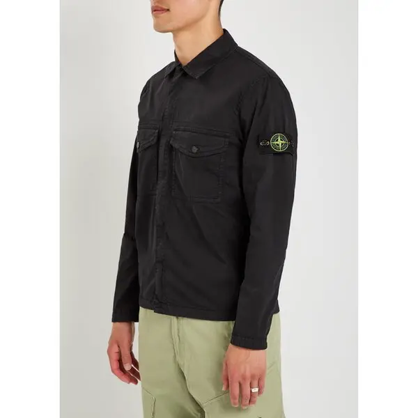 Stone Island Stretchy Comfortable Jacket - Black