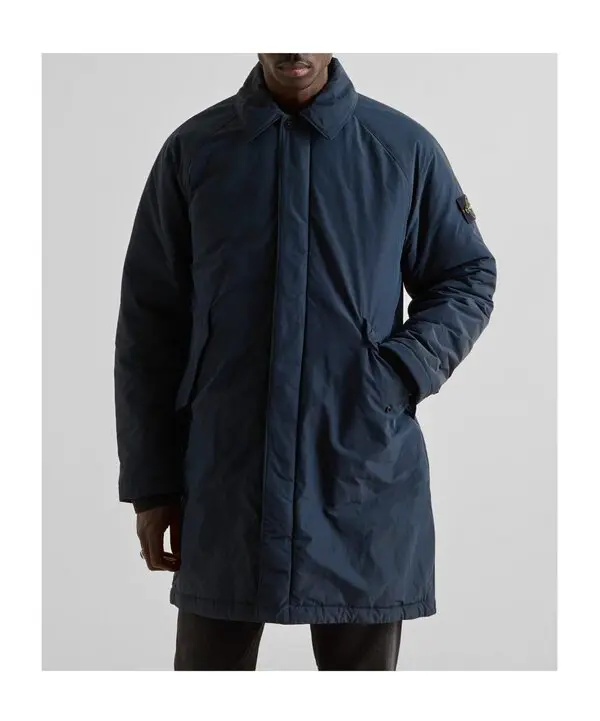 Stone Island Lightweight Trench Coat For Light Rain