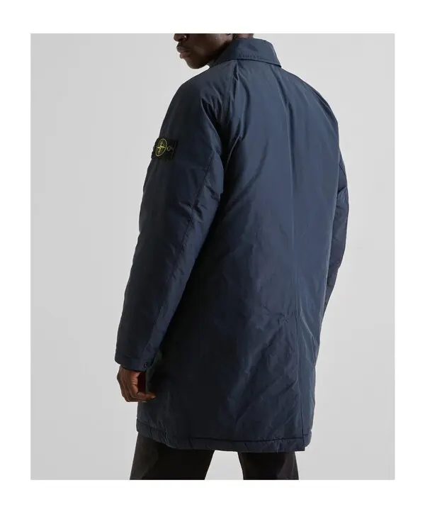 Stone Island Lightweight Trench Coat For Light Rain