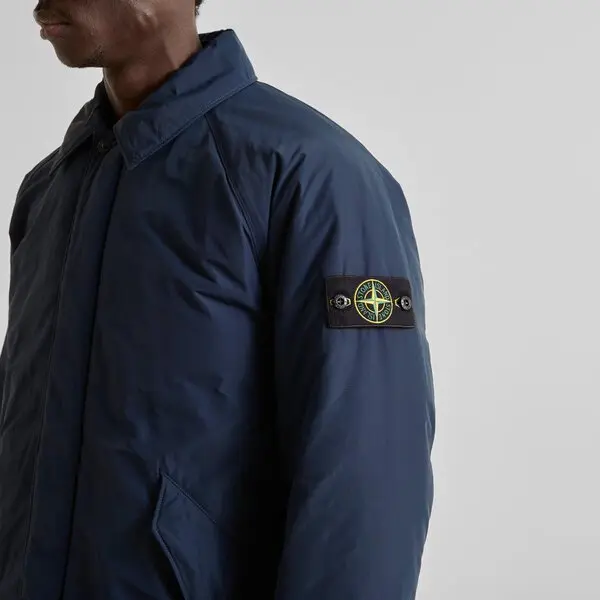 Stone Island Lightweight Trench Coat For Light Rain