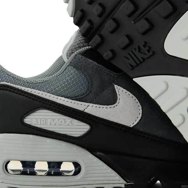 Nike Patchwork Air-cushioned Sports Shoes - Grey