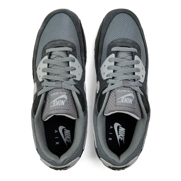 Nike Patchwork Air-cushioned Sports Shoes - Grey