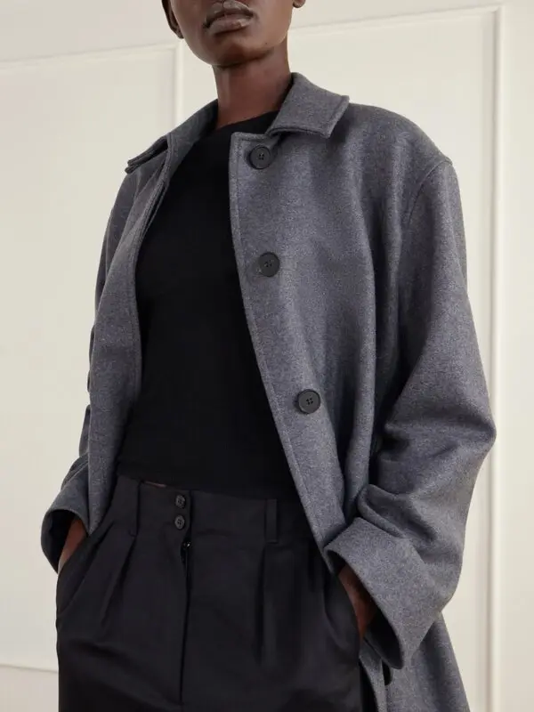 ST. AGNI Ribbed Merino Wool Sweater